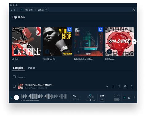 sample library plugin browse samples in your daw landr