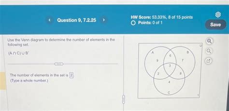 Solved Use The Venn Diagram To Determine The Number Of Chegg