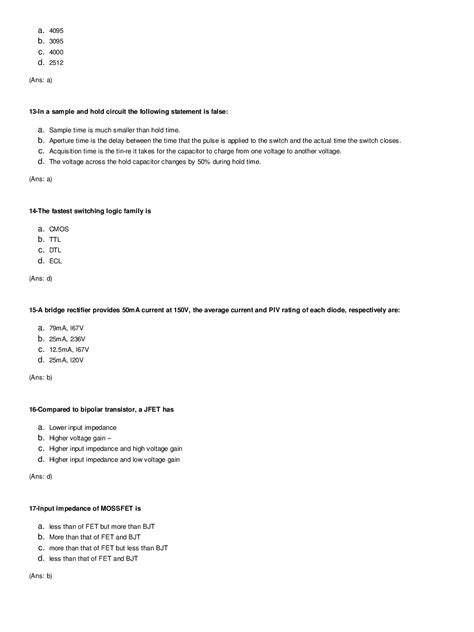 Download Gate Electrical Engineering Multiple Choice Questions With Answers Book Pdf Online 2020