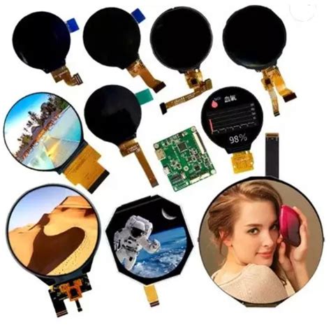 Round Shaped Tft Display Touch Screen Tft Lcd Display China 3 4inch Tft Lcd And Tft Module Price