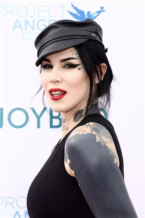 Kat Von D Shares How Long Its Taken To Black Out All Of Her Tattoos After Converting To