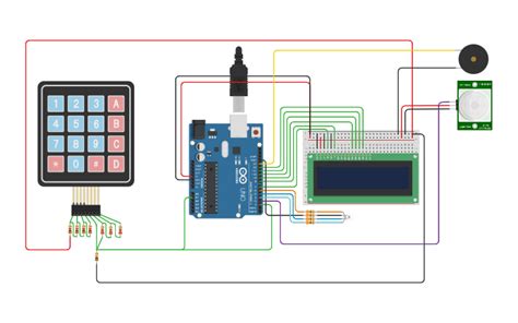 Circuit Design Alarm System Final Tinkercad