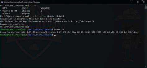 Install WSL 2 On Windows 10 Thomas Maurer