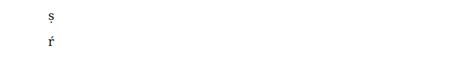 Accents TeX4ht Does Not Generate Accented Characters With Dot Below