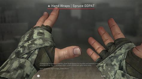 CSGO Hand Wraps Spruce DDPAT Field Tested Danger Zone On Ember YouTube