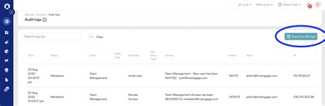 Audit Logs User Guide