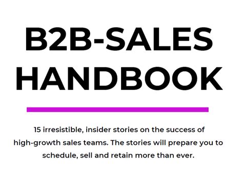 B2B-Sales HandBook | SMM Connect