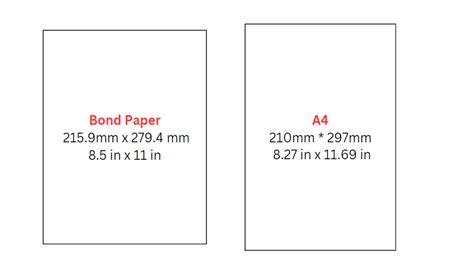 Short Bond Paper Size In Word Name Of Page