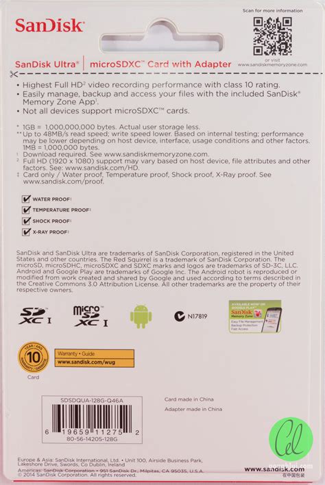 Quick Review Sandisk Ultra 128Gb UHS I MicroSDXC Card Gough S Tech Zone