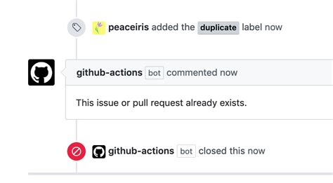 Label Commenter Actions Github Marketplace Github
