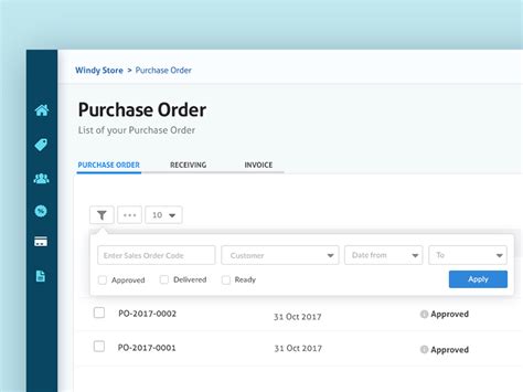 Search Filter For POS App Web Design Tools Dashboard Design Ui Design Website