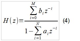 IIR Filter And C Code Using Octave Form Canonic Transposed Form Canonic