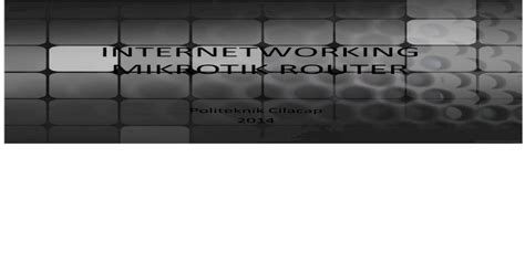 Download Pdf Modul 1 Mikrotik