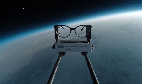 Specsavers Sends Glasses Into Space After Nasa Astronauts Lost Sight Of