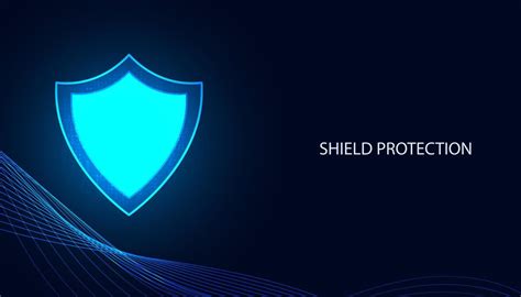 Abstract Background Digital Concept Cybersecurity Shield Anti Virus Malware Spy Protection Cyber