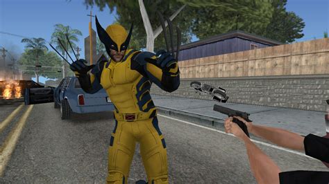 Gta San Andreas Marvel Future Fight Wolverine Mcu Masked Mod