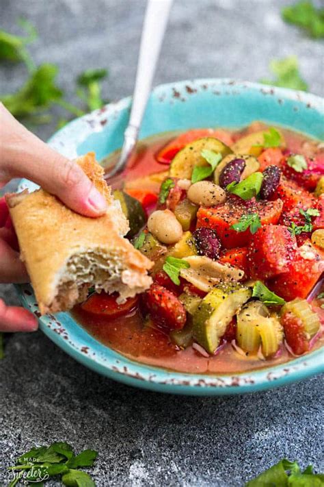 Vegan Minestrone Soup Life Made Sweeter
