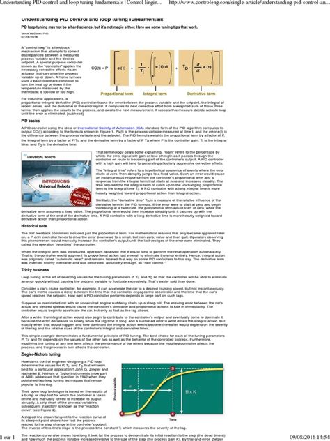 understanding pid control and loop tuning fundamentals control