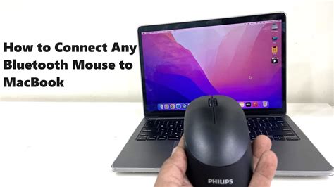 How To Connect And Use Any Bluetooth Mouse To Any Macbook Youtube