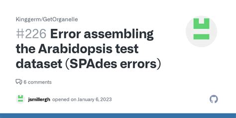 Error Assembling The Arabidopsis Test Dataset Spades Errors · Issue
