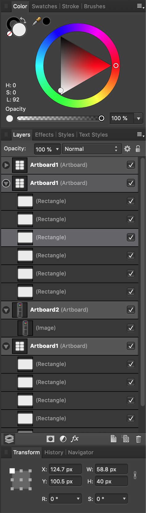 Ux Issue Make Selected Artboardlayer More Obvious Archive Designer Beta On Macos Threads