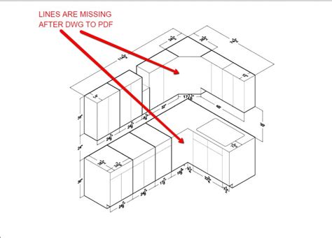 Lines Missing In Pdf Autocad 3d Modelling And Rendering Autocad Forums