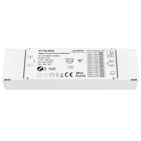 Zigbee Dimmable Constant Current LED Driver PT A WZS