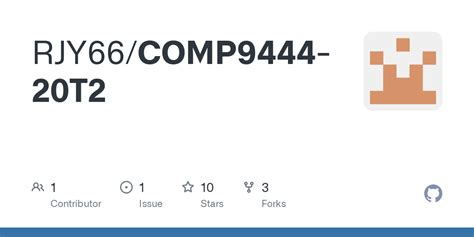 github rjy66 comp9444 20t2
