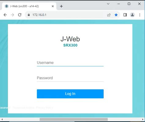 Srx J Web Site Displaying As Not Secure Using A Self Signed Certificate
