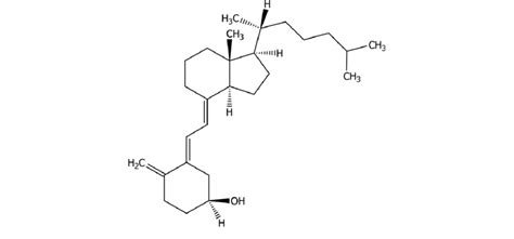 Structural Formula Of Cholecalciferol Download Scientific Diagram