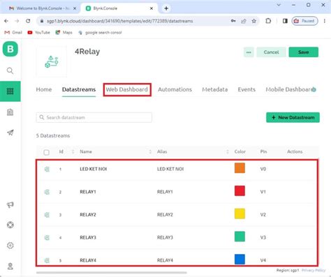 Điều Khiển Thiết Bị Dùng Blynk Iot Và Nodemcu Esp8266