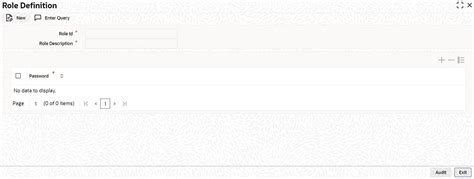 Define Password Restriction