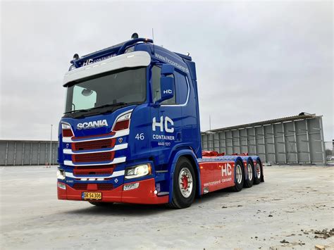 Scania Danmark Tillykke Til Hc Container Med Den Nye