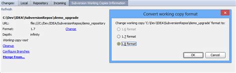 Subversion 18 And Intellij Idea 13 The Intellij Idea Blog