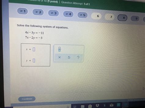 Solved Juuni 8 Of 10 1 Point I Question Attempt 1 Of 1 1
