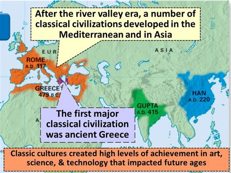 Map Of Classical Civilizations