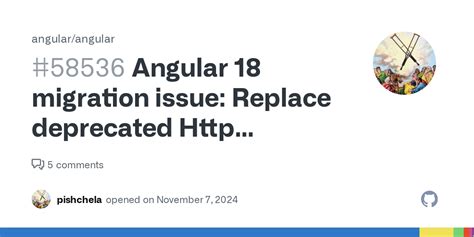 angular 18 migration issue replace deprecated modules doesn t