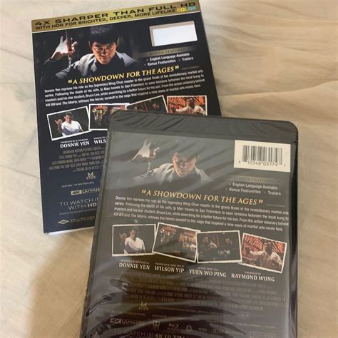 全新 4kbluray 葉問4：完結篇 Ip Man 4 繁中字幕 音樂樂器 And 配件 Cds Dvds And Other