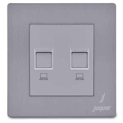 Allure Electric Double Computer Socket Cat6 Jaquar Allure Electric Double Computer Socket Cat6 Jaquar