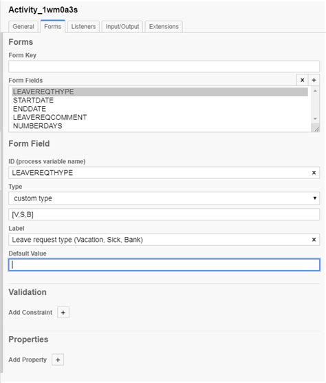 How To Define A List Box In Camunda Form From Fields Discussion