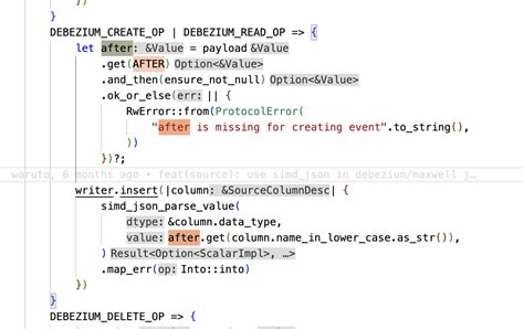 misassumption on the payload type in the debezium format · issue 9243 · risingwavelabs