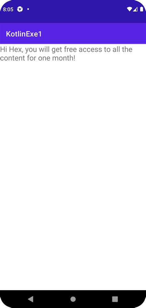 Android Development（kotlin） First Android App Hex