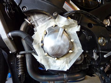 Biketech7 Saving And Repairing Grazed Engine Covers