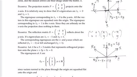 Page 64 Geometric Interpretation Of Eigenvectors YouTube