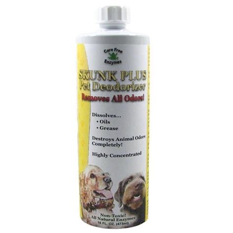 Care Free Enzymes 2143 Skunk Plus Pet Deodorizer 16 Oz