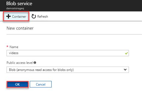 Creating An Azure Storage In Microsoft Azure