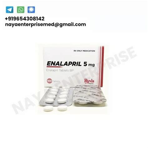Paracetamol Enalapril Maleate 5 Mg Tablets For Hospital At ₹ 520