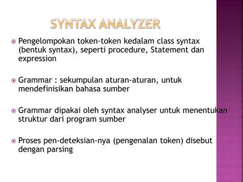Ppt Analisis Leksikal Powerpoint Presentation Free Download Id5367184