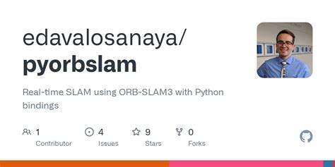 Github Edavalosanaya Pyorbslam Real Time Slam Using Orb Slam With Python Bindings