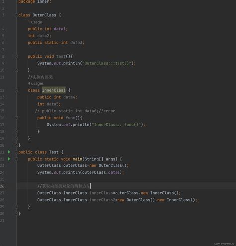 Java中类和对象 Csdn博客
